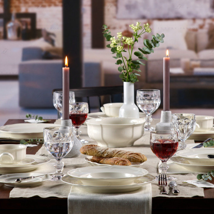 Купить сервиз Manoir Villeroy & Boch – коллекция белой фарфоровой посуды