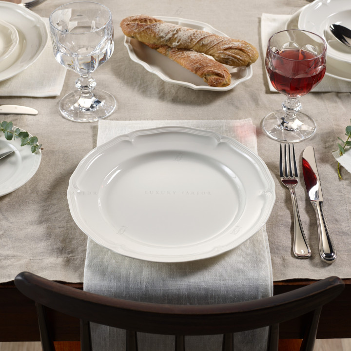 Купить сервиз Manoir Villeroy & Boch – коллекция белой фарфоровой посуды