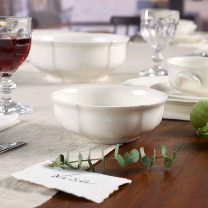 Купить сервиз Manoir Villeroy & Boch – коллекция белой фарфоровой посуды